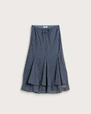 DAMSON MADDER Rida Skirt - Bluegrey