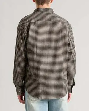 Nn07 Deon Check Flannel Shirt