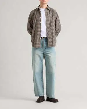 Nn07 Deon Check Flannel Shirt