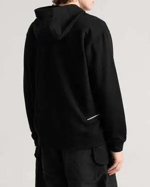 Comme Des Garçons Zipped Frill Hoodie