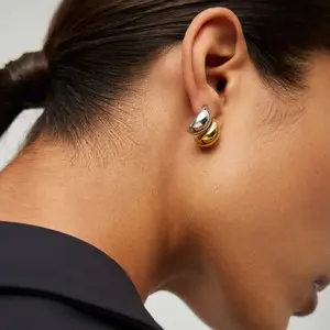 MISSOMA Savi Dome Mini Hoop Earrings