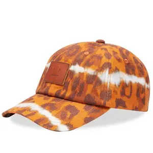 Acne Studios Cunov Leopard Face Cap