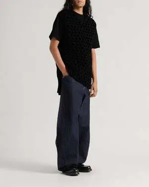 Comme Des Garçons Open Weave Crochet Vest