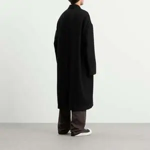 Rick Owens Buttoned Brad Coat Jacket