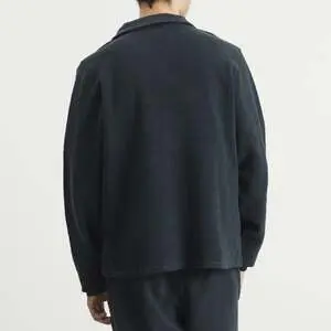 LES TIEN Inside Out Half Zip Yacht Pullover Sweatshirt