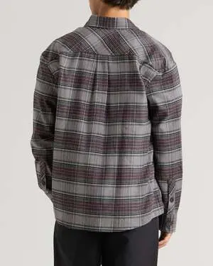 Drole De Monsieur Boxy Flanel Checked Shirt