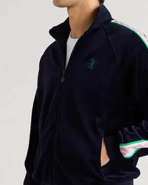 Drole De Monsieur Velvet Zip Jacket