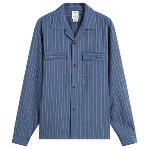 Visvim Keesey Stripe Shirt - Navy