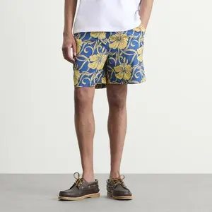Drole De Monsieur Hibiscus Beach Shorts