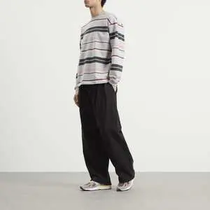 BEAMS Multi Stripe Long Sleeve T-shirt