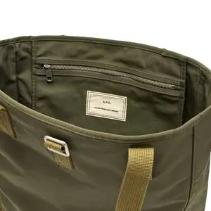 A.p.c. Cabas Archive Tote Bag - Khaki