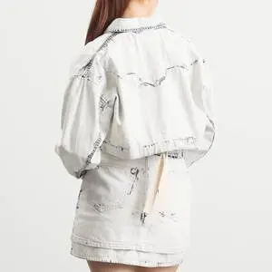 Toga Denim Shorts Shirt