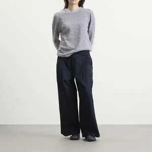 BEAMS Wide Leg Chino Pant