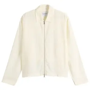 MKI MIYUKI ZOKU Loose Weave Check Rider Jacket - Bone
