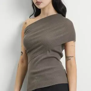 Rick Owens Athena One Shoulder Top