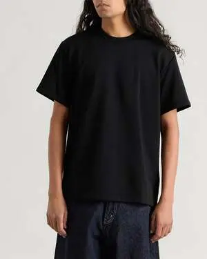 Comme Des Garçons Cotton Blend Drop Hem T-shirt