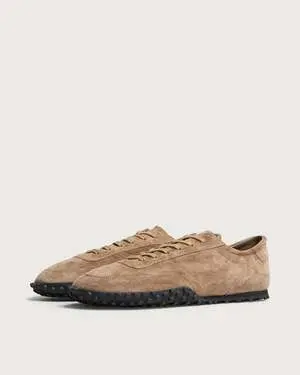 COMMON PROJECTS Minimal Runner Seventy Suede Sneakers