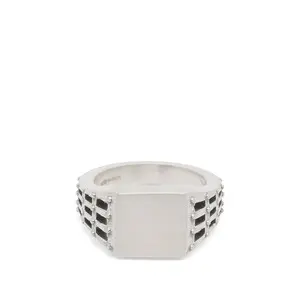 SERGE DENIMES Portcullis Ring - Silver