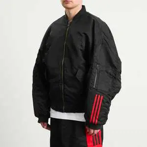 Adidas X Willy Chavarria Satin Bomber Jacket