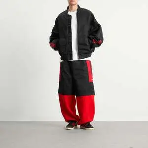 Adidas X Willy Chavarria Satin Bomber Jacket