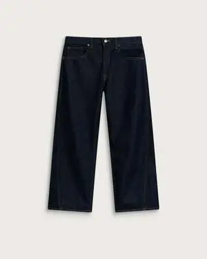 Good American Vintage Barrel Ankle Jeans - Indigo