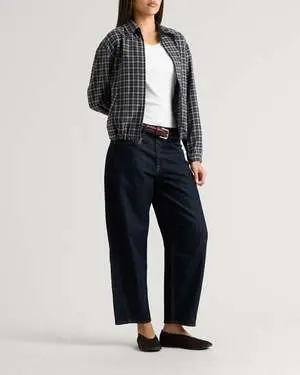 Good American Vintage Barrel Ankle Jeans