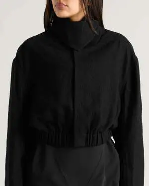 Rick Owens Collared Mac Shirt