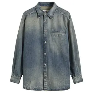 MAISON MARGIELA Denim Shirt - Blue