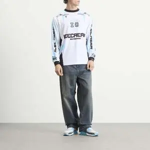 ICECREAM Motorcycle L/s T-shirt | | 100% Polyester | End Clothing