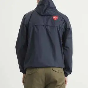 Play Comme Des Garcon X K-way Full Zip Packable Jacket