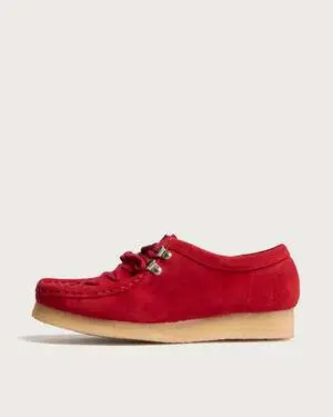 DAMSON MADDER X Clarks Originals Lace-up Wallabee Shoes - Red