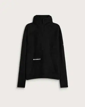 MAMMUT Eiger Free Air Half Zip Polartec Hoodie - Black