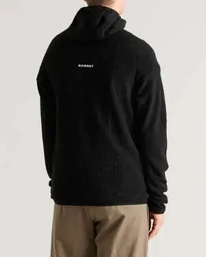 MAMMUT Eiger Free Air Half Zip Polartec Hoodie - Black