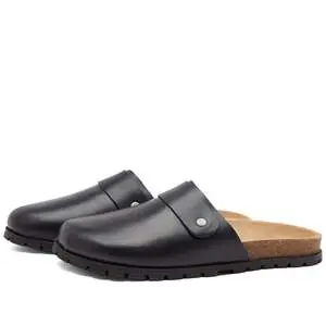 A.p.c. Danny Leather Mule - Black