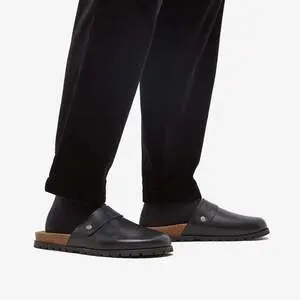 A.p.c. Danny Leather Mule - Black