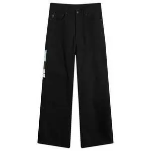 PLEASURES Ram Baggy Jeans - Black