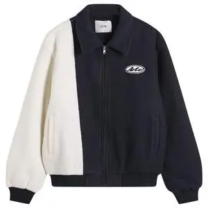 ARTE Wool Varsity Jacket - Blue/white