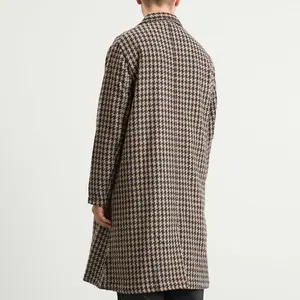 Universal Works Cortina Tweed Long Swing Coat Jacket