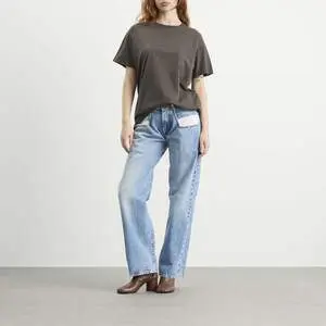 MAISON MARGIELA 5 Pockets Contrast Boyfriend Jeans