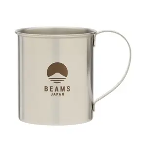 BEAMS Stainless Steel Mug - Silver