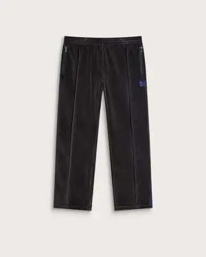 Needles Velour Narrow Track Pants - Charcoal