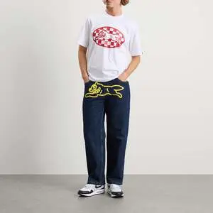 ICECREAM Running Dog Loose Straight Jeans
