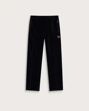 Needles Velour Narrow Track Pants - Navy