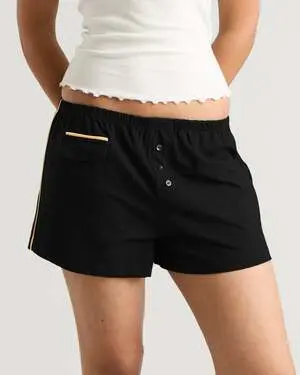 FRUITY BOOTY Cotton Jersey Shorts