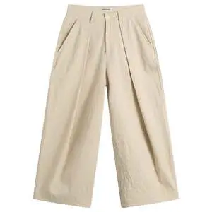 You Must Create Deadbeat Linen Trousers