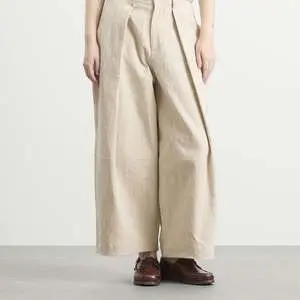 You Must Create Deadbeat Linen Trousers