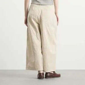 You Must Create Deadbeat Linen Trousers