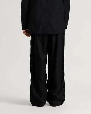 Comme Des Garçons Wool Gabardine Trousers