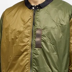 Taion X Beams Lights Reversible Ma-1 Down Jacket
