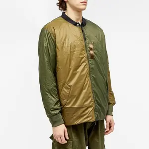 Taion X Beams Lights Reversible Ma-1 Down Jacket